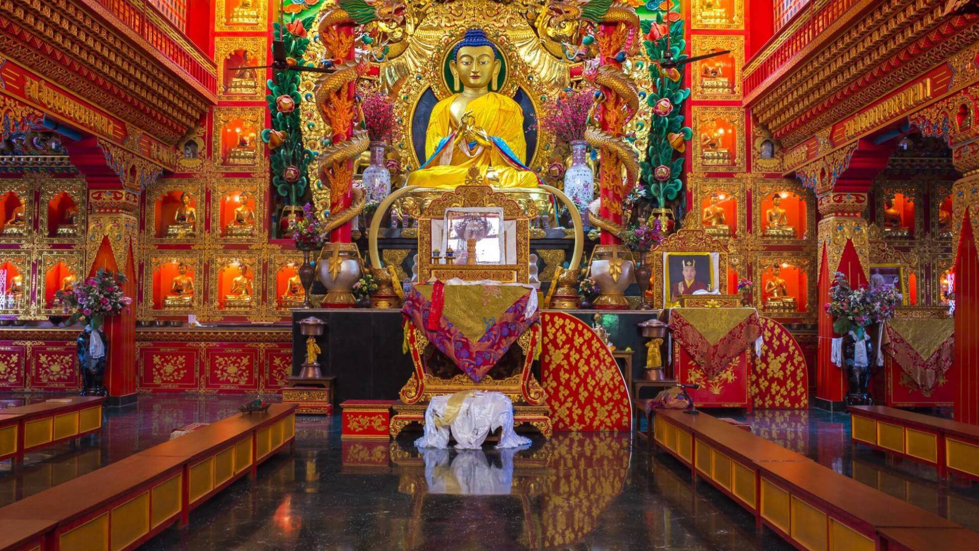 Popular Buddhist Monasteries, Temples & Teaching Centers in India